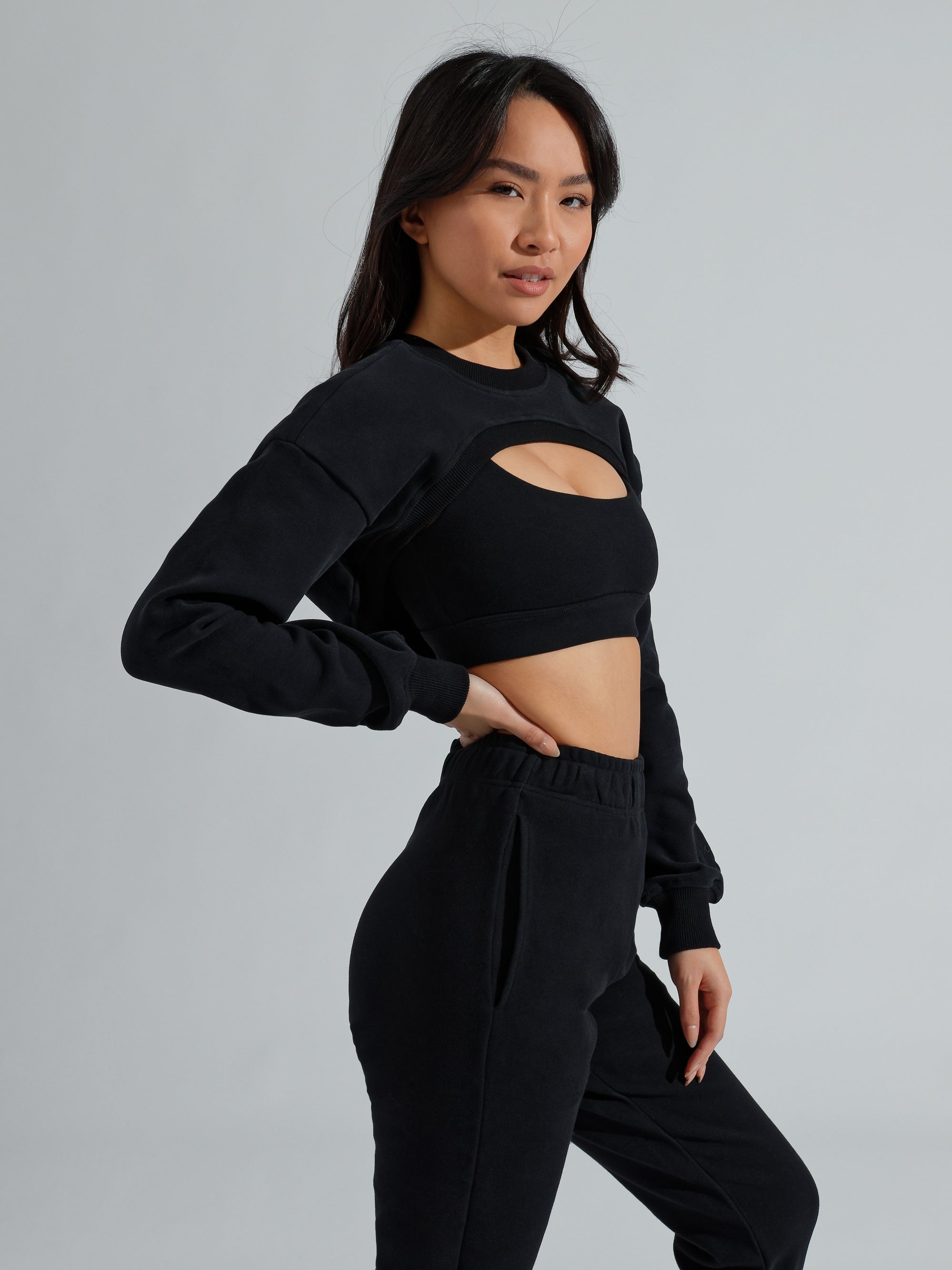 Cloud Bolero Shrug - Onyx Black – Buffbunny