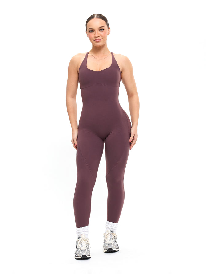 Shape Shifter Bodysuit - Smoked Cherry